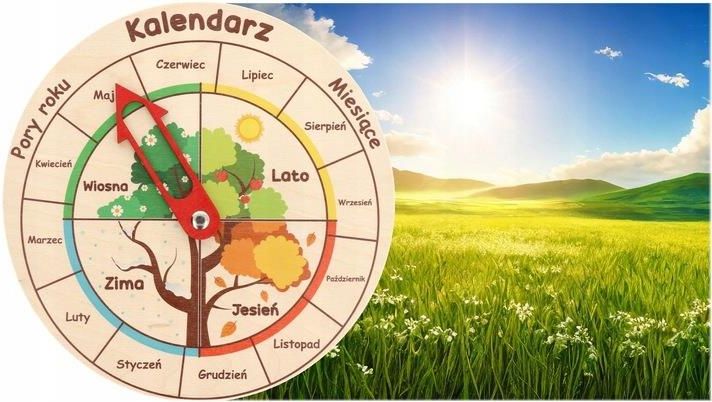 Todo Drewniany Kalendarz Edukacyjny Pory Roku Meteo Pl - Ceny i opinie ...