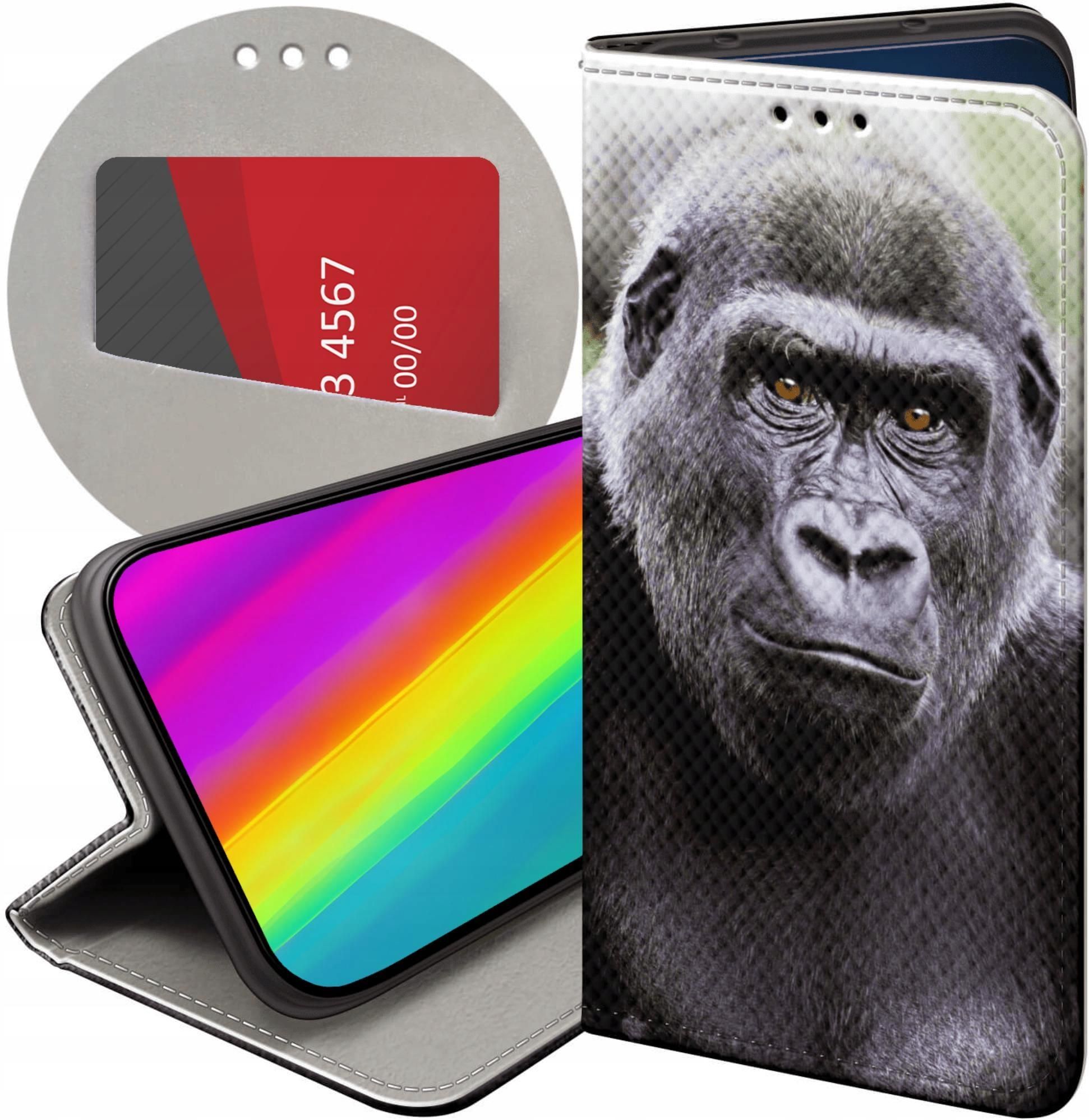 Hello Case Etui Z Klapką Do Huawei Honor X7A Małpki Małpa Nosacz ...