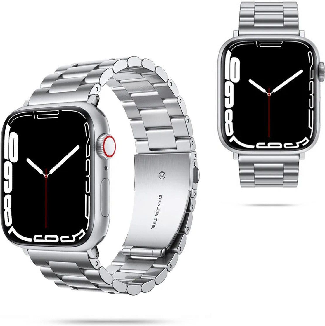 Gk Protection Stalowa Bransoleta Apple Watch 42 44 45 49Mm Srebrna ...