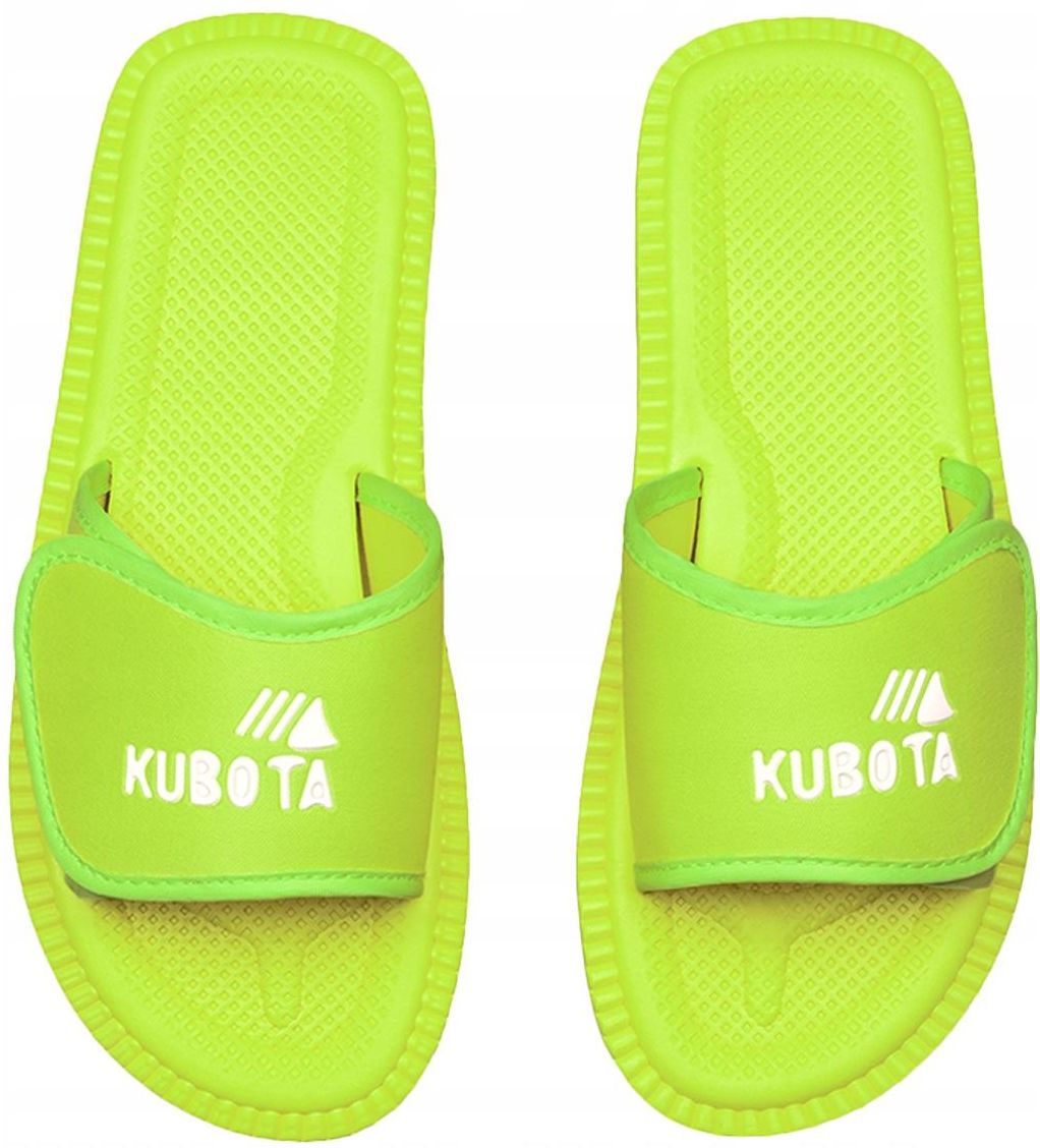 Kultowe Klapki Kubota Rzep Zielone Neon damskie 41 - Ceny i opinie - Ceneo.pl