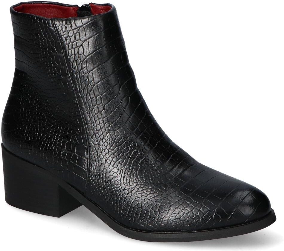 Botki Jezzi 21BT35-4246 Czarne - Ceny i opinie - Ceneo.pl