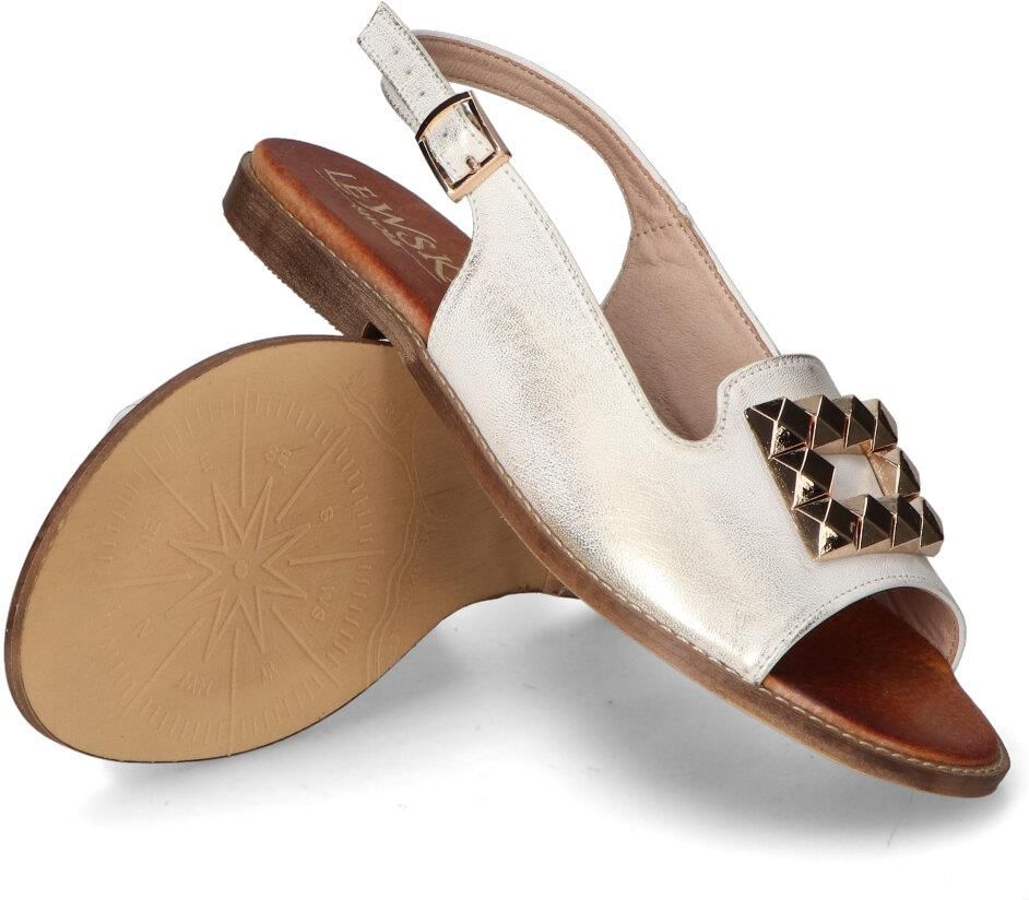 Sandały Lewski 3230/O Złote przecierane - Ceny i opinie - Ceneo.pl