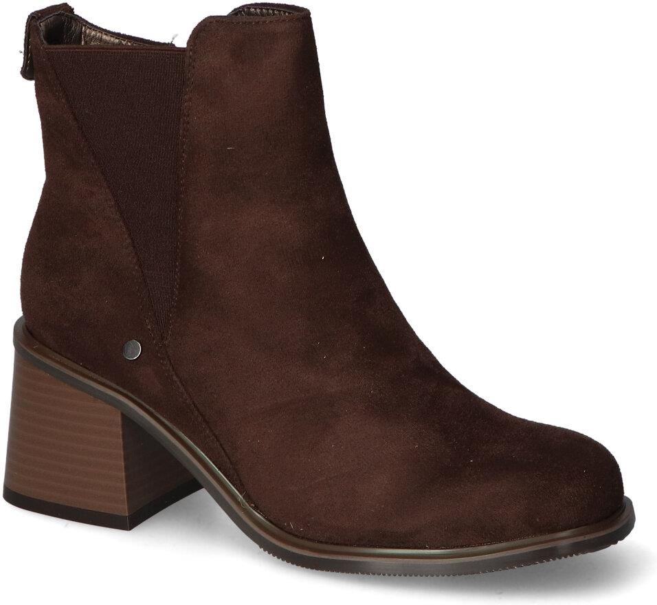 Botki Jezzi ASA215-4 Brązowe zamsz - Ceny i opinie - Ceneo.pl