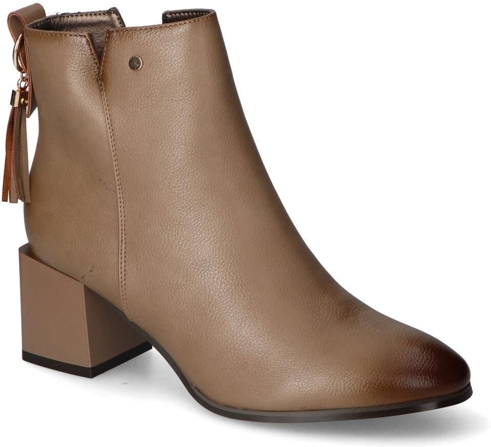 Botki Jezzi ASA217-1 Beżowe - Ceny i opinie - Ceneo.pl