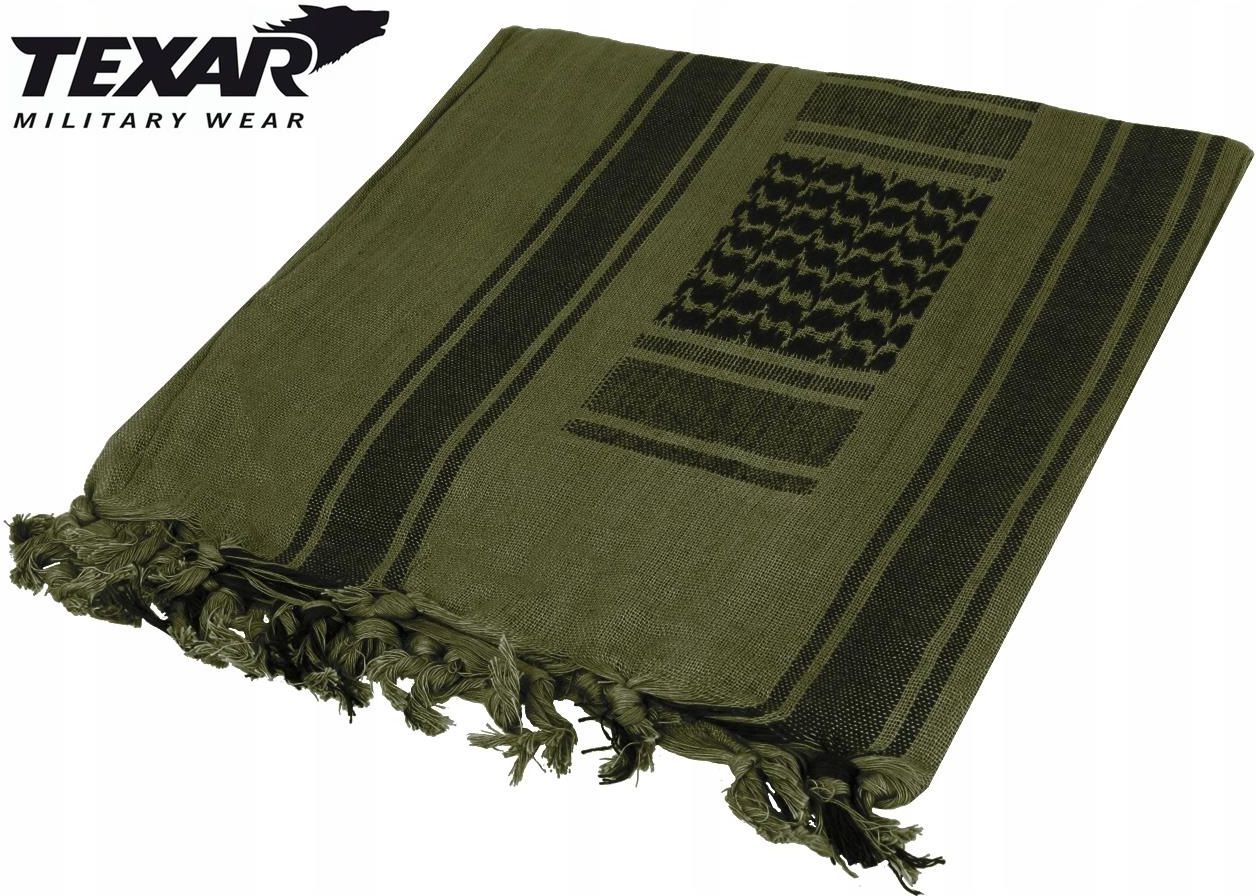 Chusta Arafatka Texar Wojskowa Kefija Olive Czarna - Ceny i opinie ...