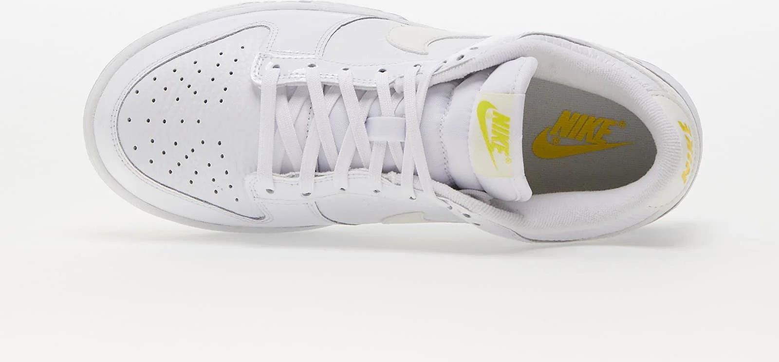 Nike Wmns Dunk Low White/ Sail-Opti Yellow - Ceny i opinie - Ceneo.pl