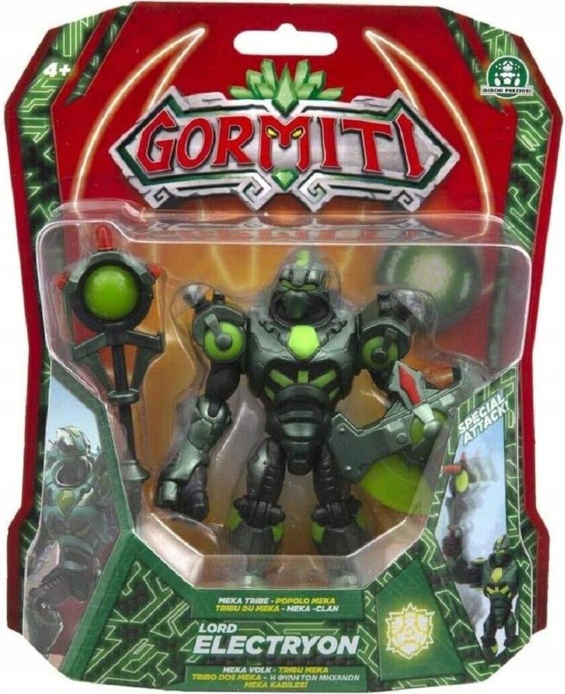 Giochi Preziosi Gormiti Ruchoma Figurka Lord Electryon Żeton I ...