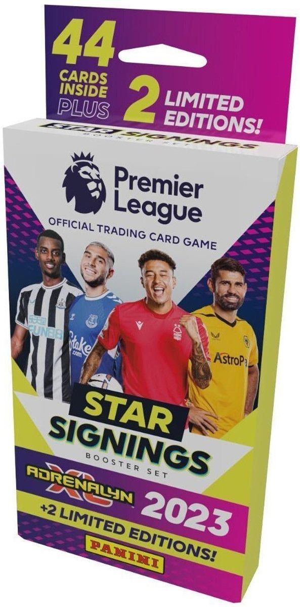 Premier League 2023 Star Signings 44 karty + 2 karty Limited Edition ...