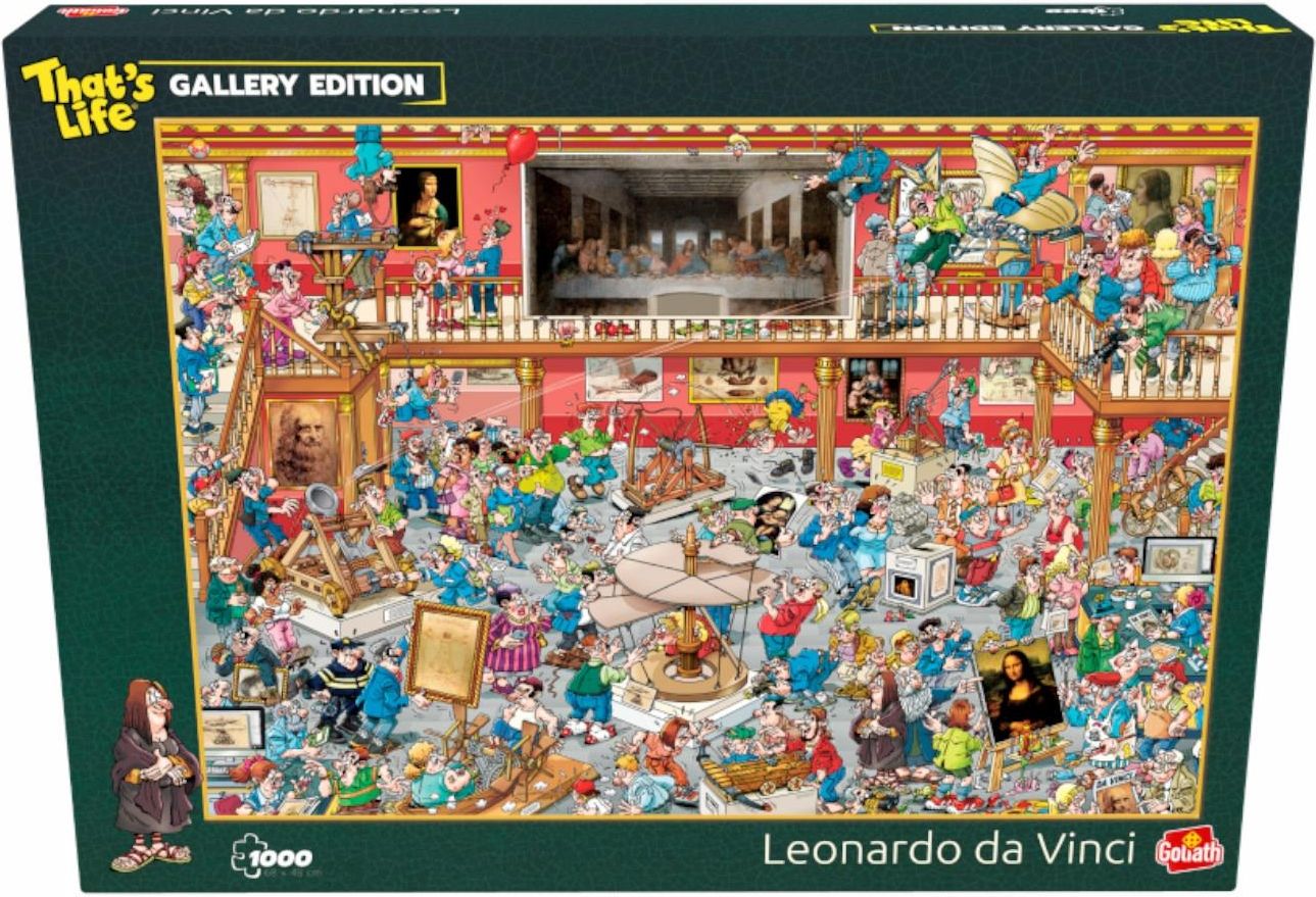 Goliath Puzzle Gallery 919894 1000El Leonardo Da Vinci - Ceny i opinie ...