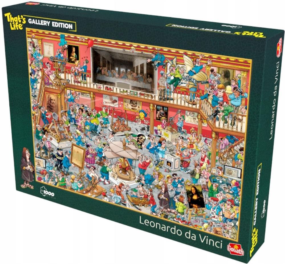 Goliath Puzzle Gallery 919894 1000El Leonardo Da Vinci - Ceny i opinie ...