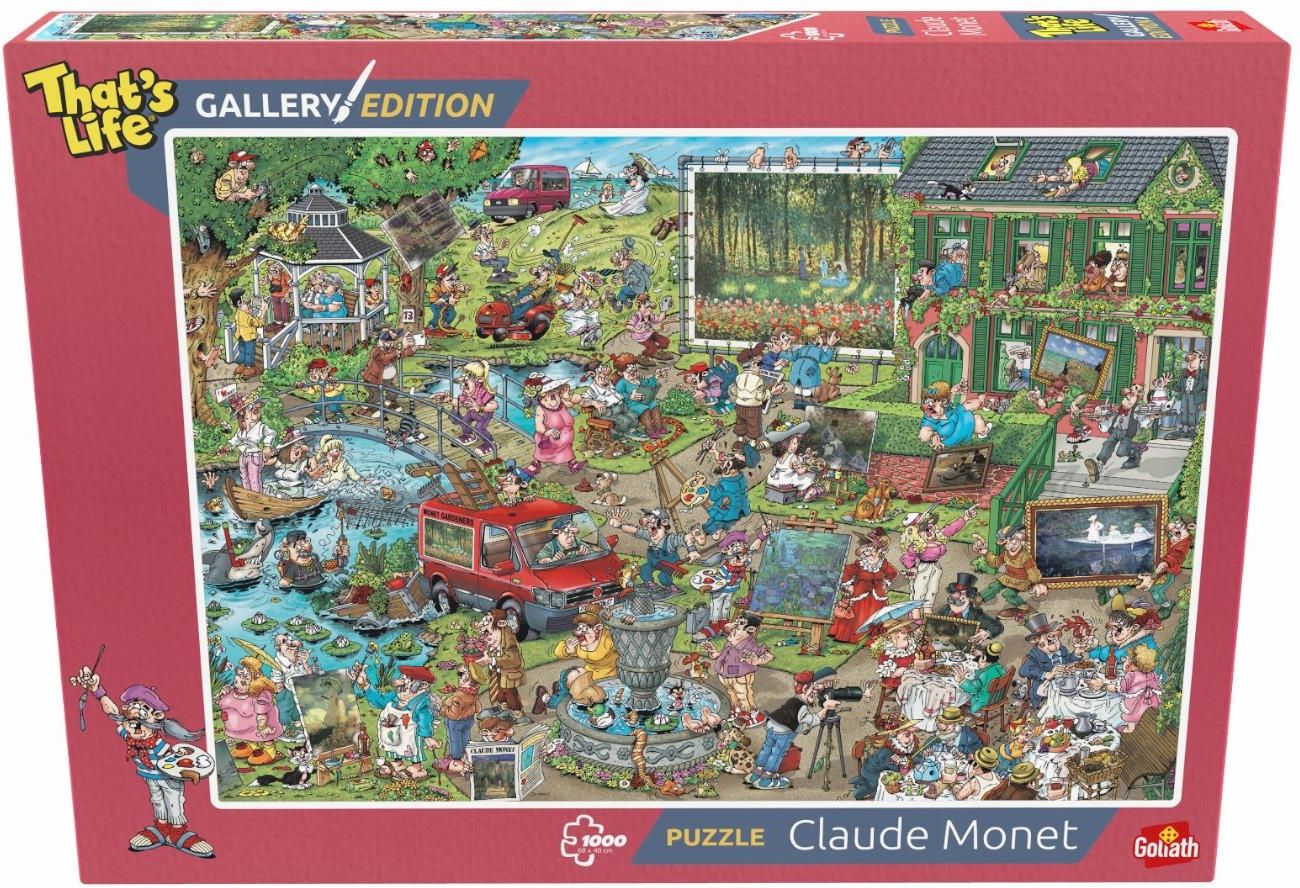 Goliath Puzzle Gallery 922925 1000El Claude Monet - Ceny i opinie ...