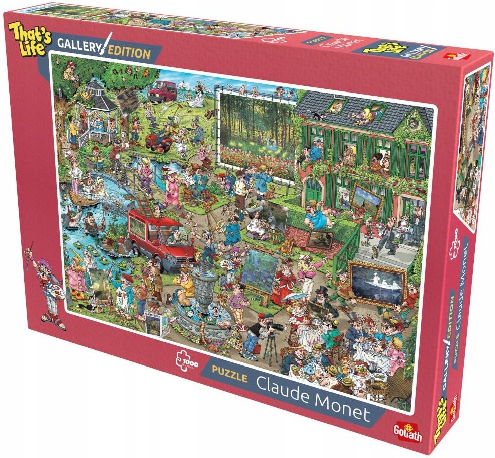 Goliath Puzzle Gallery 922925 1000El Claude Monet - Ceny i opinie ...