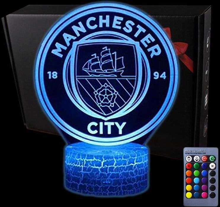 Lampka 3D Nocna Led Usb Pilot Manchester City - Opinie i atrakcyjne ...