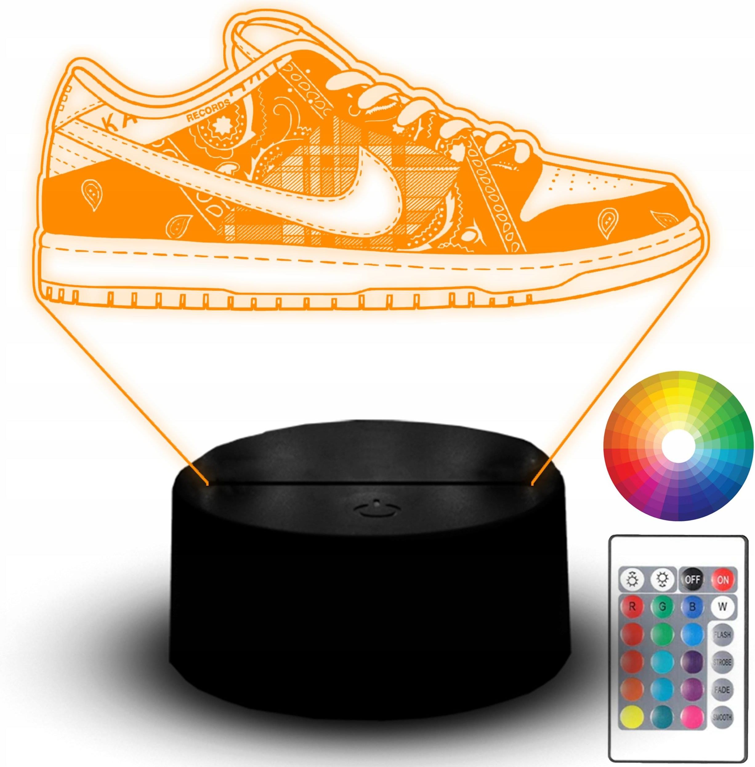 Lampka Nocna Led Statuetka Nike Sb Dunk Low Travis Scott Streetwear But ...