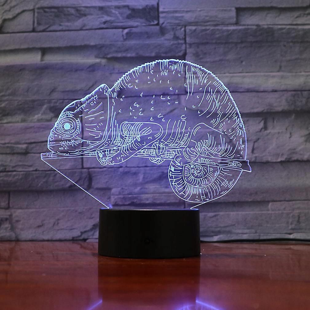 Chameleon 3D Led Night Light Kids Bedroom Table - Ceny i opinie - Ceneo.pl
