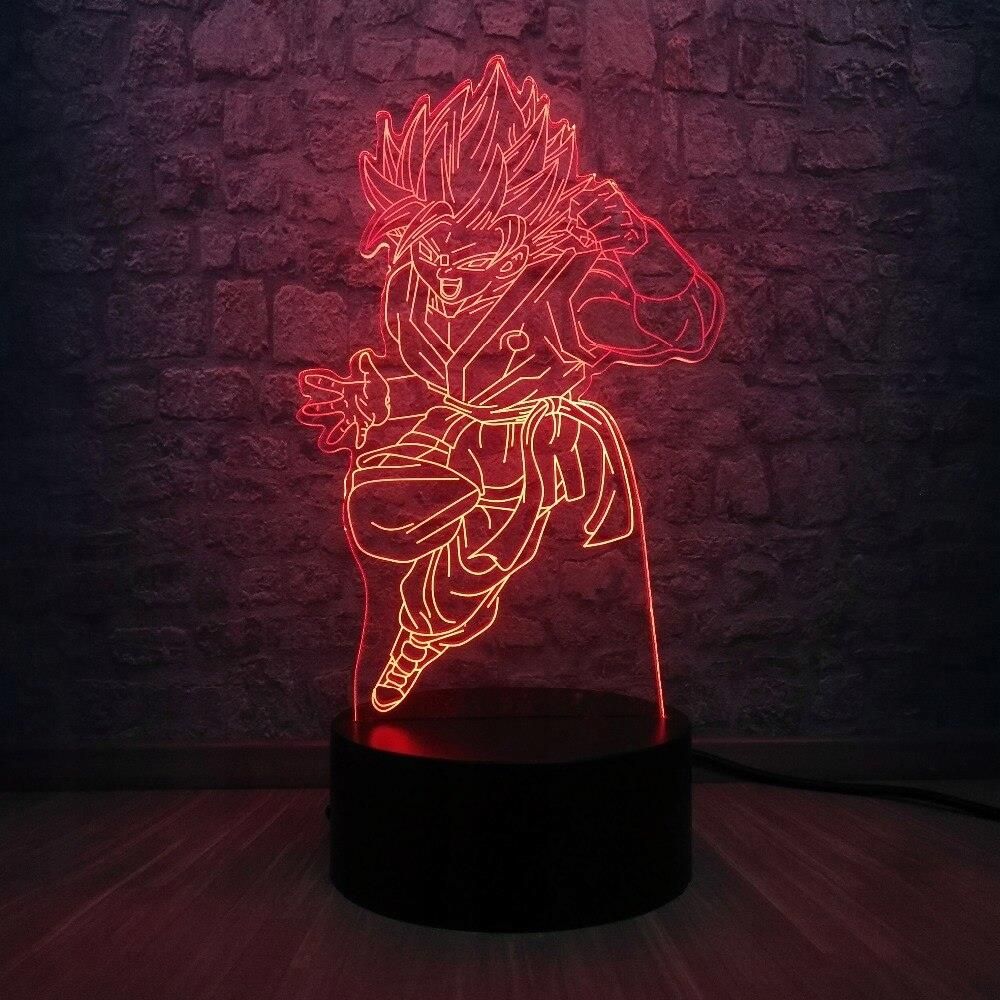 Plexido Lampka Nocna Led 3D Son Goku Ssj Dragon Ball Imię - Opinie i ...