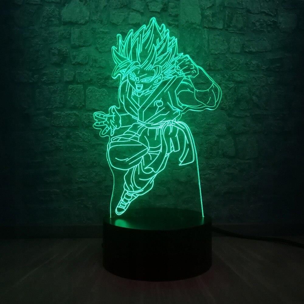 Plexido Lampka Nocna Led 3D Son Goku Ssj Dragon Ball Imię - Opinie i ...