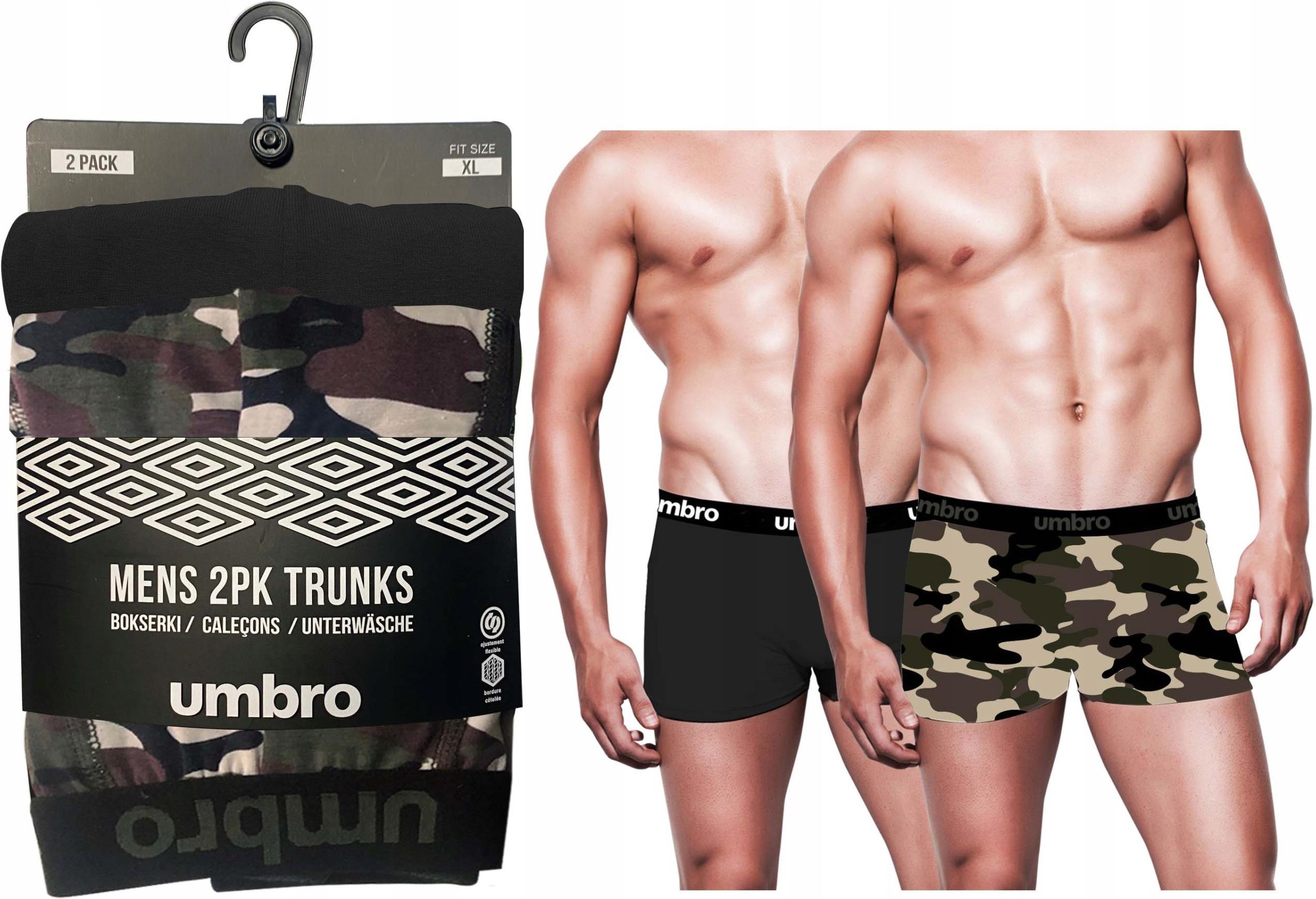 2PAK Umbro Bokserki Majtki Bawełna XL - Ceny i opinie - Ceneo.pl