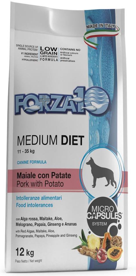 Karma Forza 10 Medium Diet Low Grain Wieprzowina 12Kg - Ceny i opinie - Ceneo.pl
