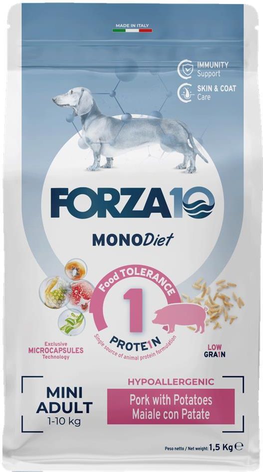 Karma Forza 10 Mini Monodiet Wieprzowina Z Ziemniakami 1,5kg - Ceny i opinie - Ceneo.pl