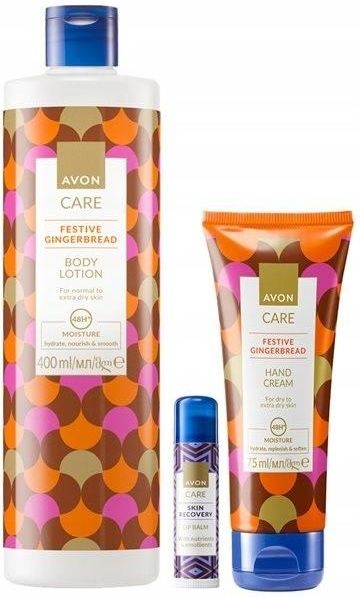 Avon Care Festive Gingerbread Zestaw Kosmetyków Świąteczne Pierniczki ...
