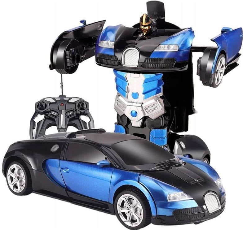 Lemon Samochód Zdalnie Sterowany Auto Rc Robot Transformacja Bugatti ...