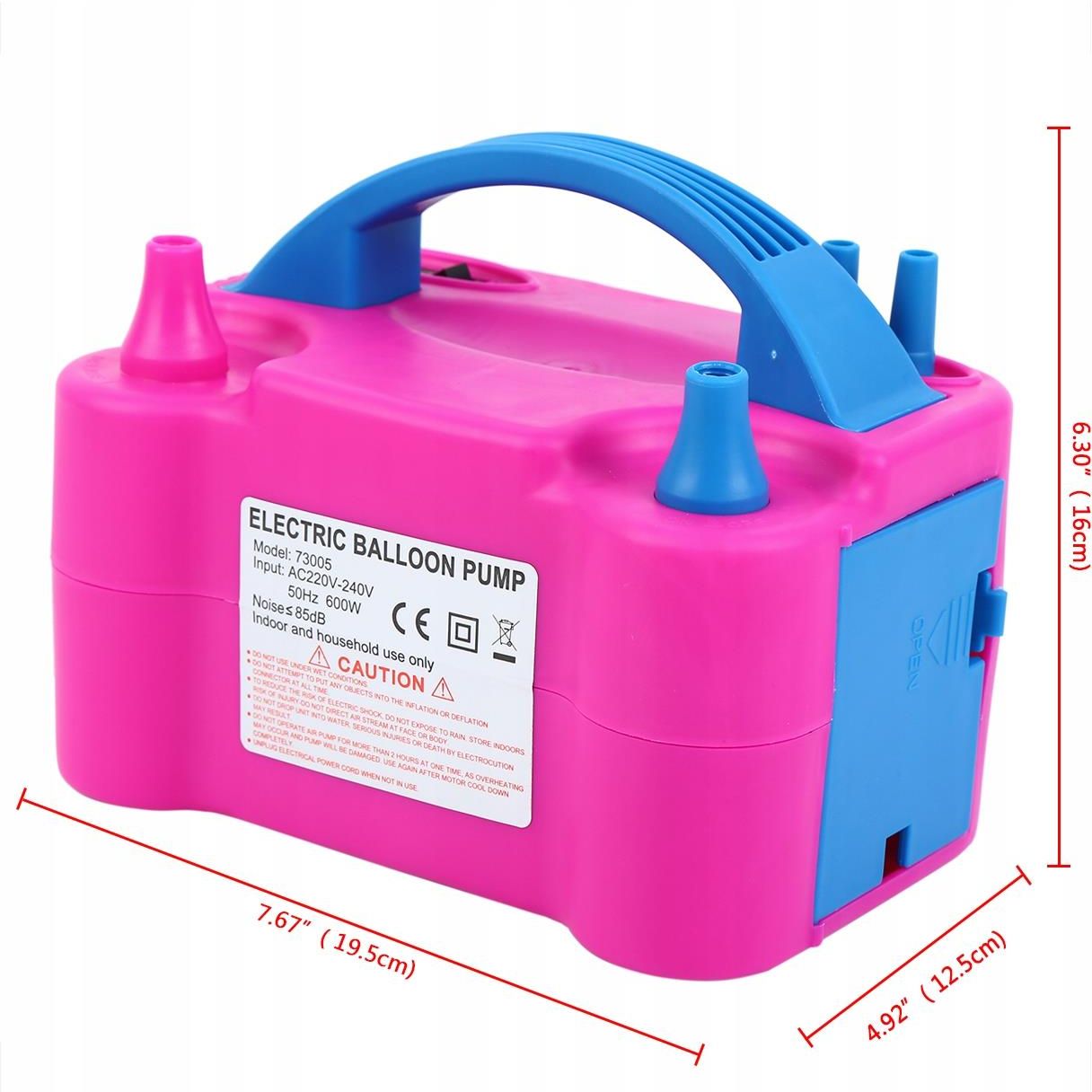 Pompka Elektryczna Do Balonów 2 Wyjścia - Ceny i opinie - Ceneo.pl