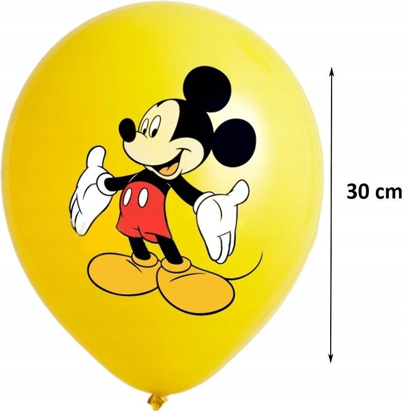 Zestaw Balonów Balon Myszka Miki Mickey Urodziny - Ceny i opinie - Ceneo.pl