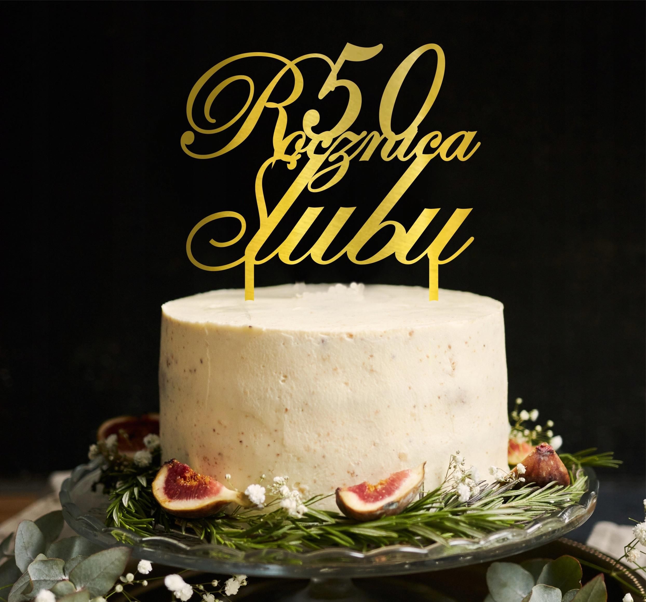 Topper Toper Na Tort Rocznica Ślubu Ślub 10 15 20 - Ceny i opinie - Ceneo.pl