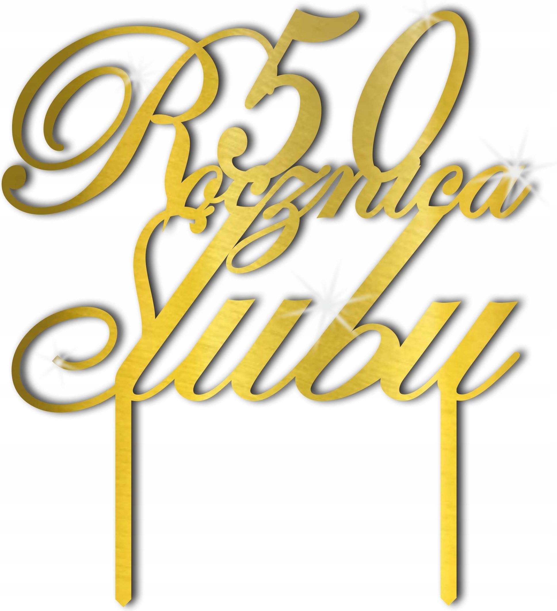 Topper Toper Na Tort Rocznica Ślubu Ślub 10 15 20 - Ceny i opinie - Ceneo.pl