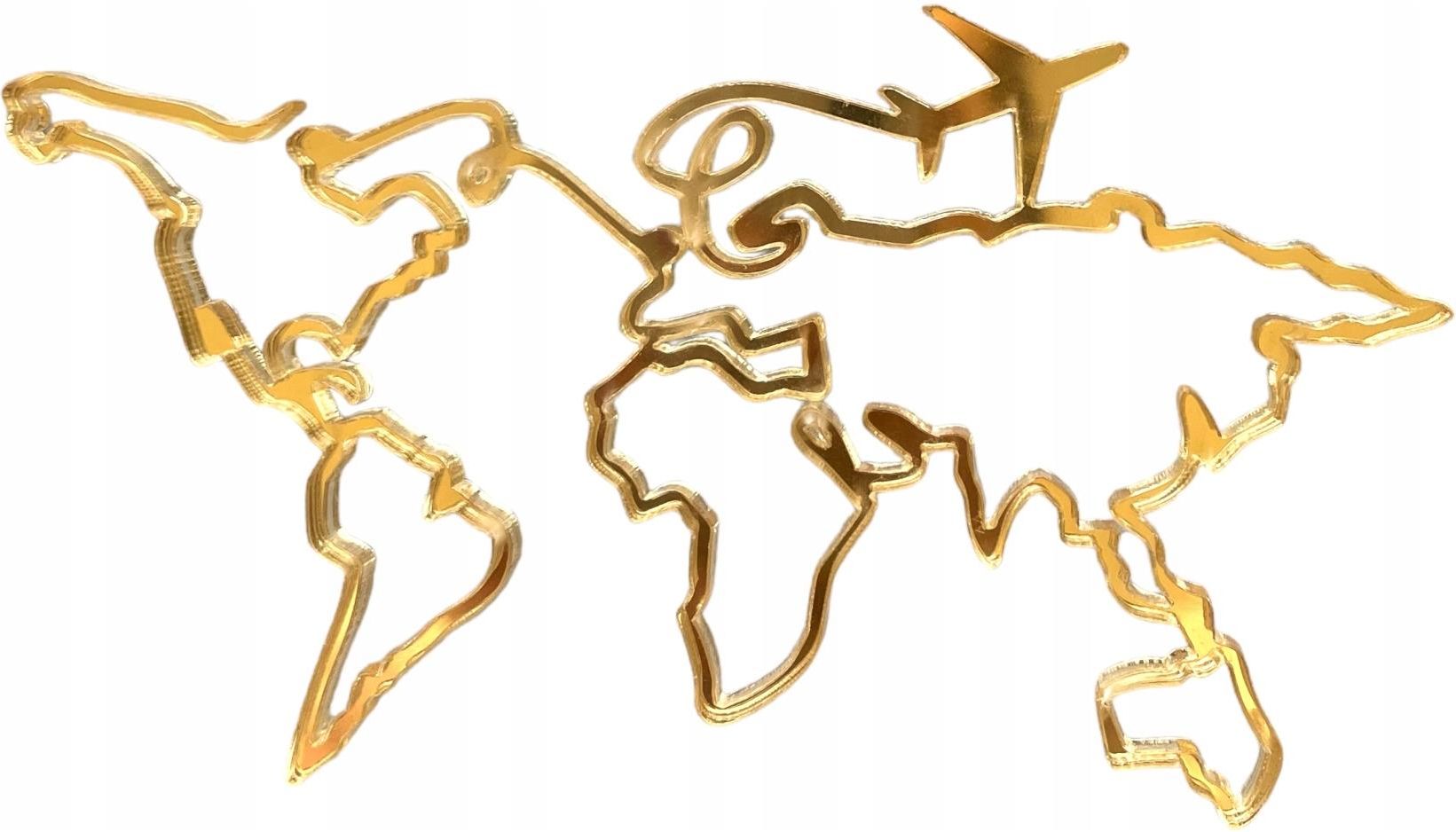 Kapart Topper Na Bok Tortu Mapa Swiata Samolot Linearny - Ceny i opinie ...