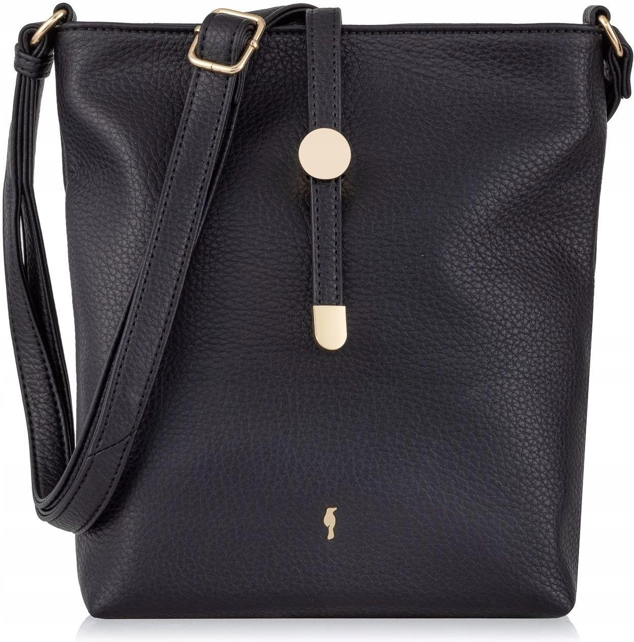 Ochnik Czarna torba damska na ramię TOREC-0840-99 - Ceny i opinie ...