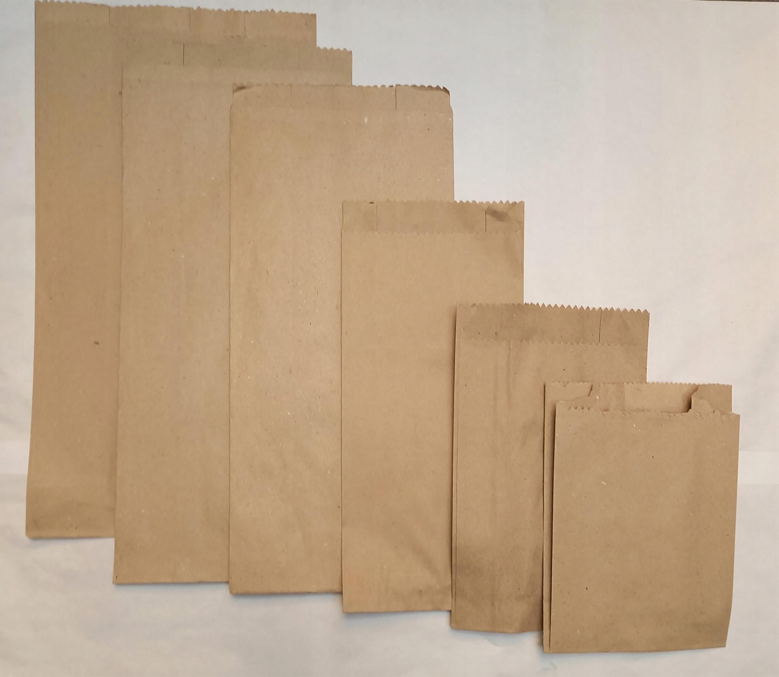 Torby Papierowe Faldowe Szare (14X25)Cm 1Kg -Eko - Ceny i opinie - Ceneo.pl