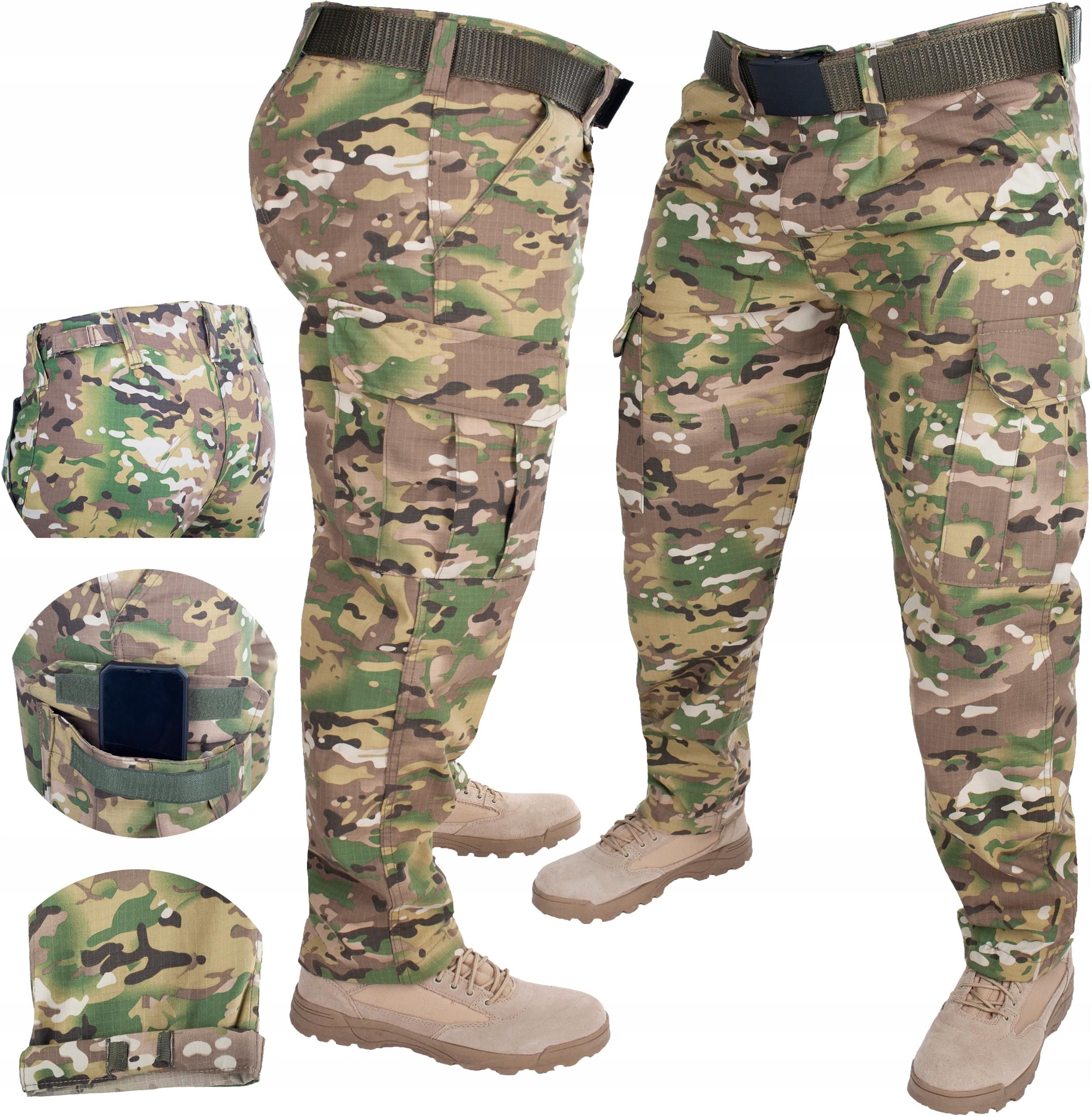 Spodnie Wojskowe Moro Multicam Rip-stop Mocne M - Ceny i opinie - Ceneo.pl
