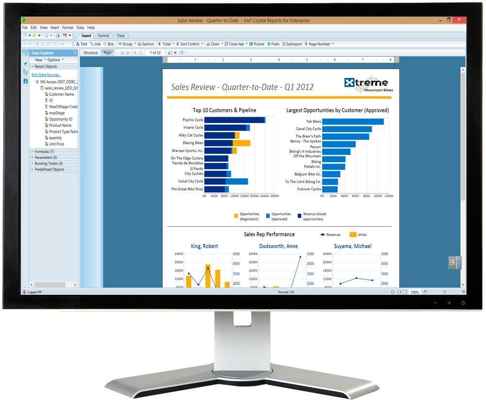 Programy serwerowe Business Objects SAP Crystal Reports Server 2011 ...