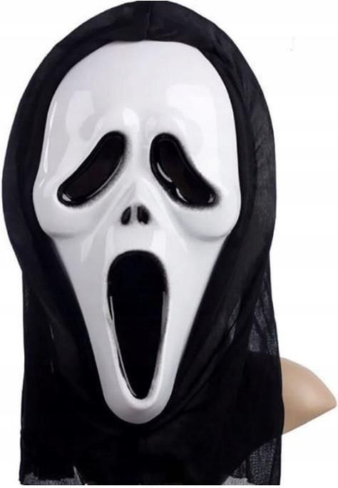 Maska Na Twarz Krzyk Plastik Duch Biały - Ceny i opinie - Ceneo.pl