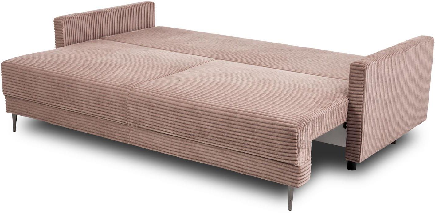 Abra Meble Sofa Rozkładana Liza Ciemny Beż - Opinie i atrakcyjne ceny ...