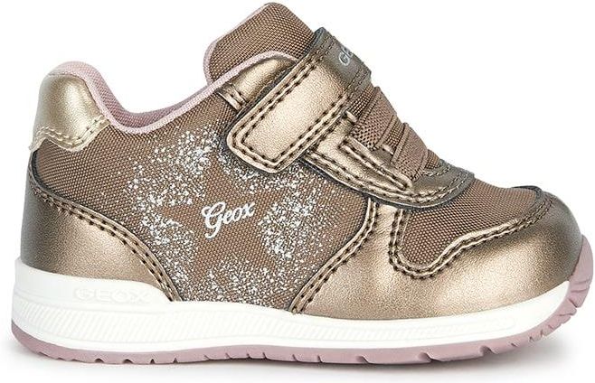 Geox Sneakersy "Rishon" w kolorze złotym - Ceny i opinie - Ceneo.pl