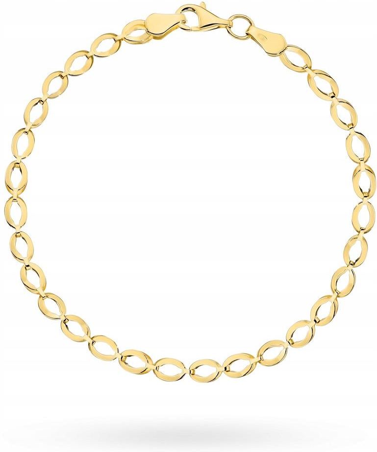 Fugart Bransoletka złota elipsy Grawer - Ceny i opinie - Ceneo.pl