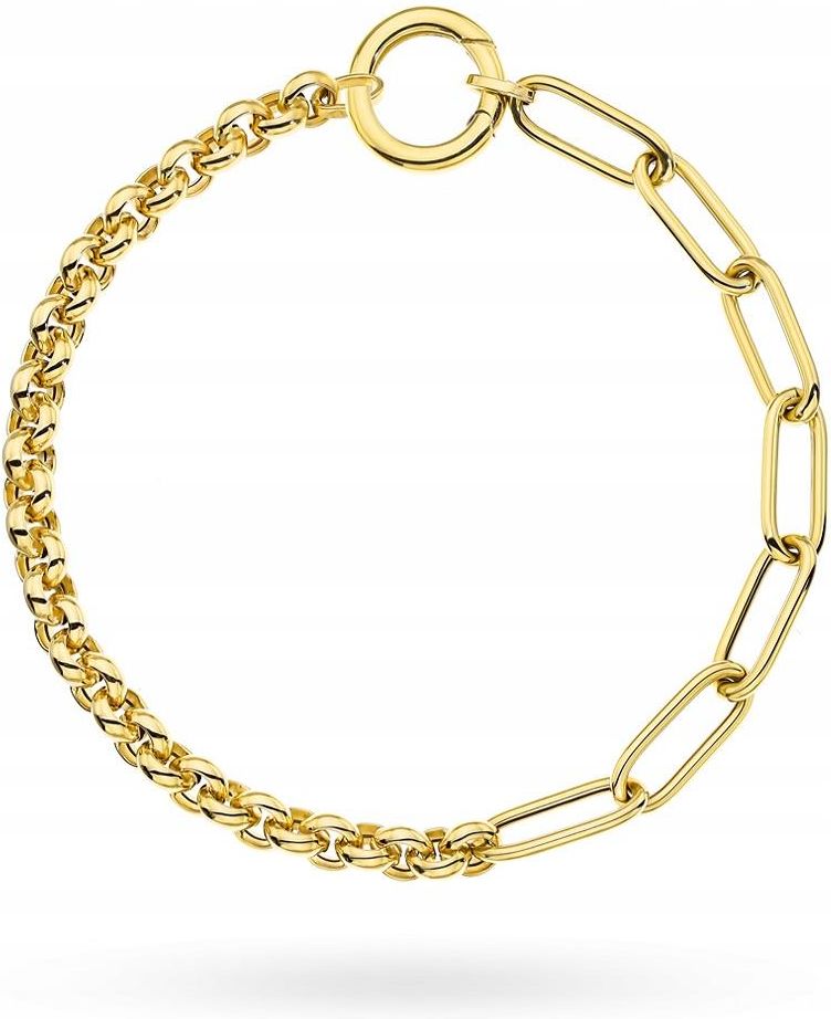 Fugart Bransoletka złota splot rolo i ogniwa Grawer - Ceny i opinie ...