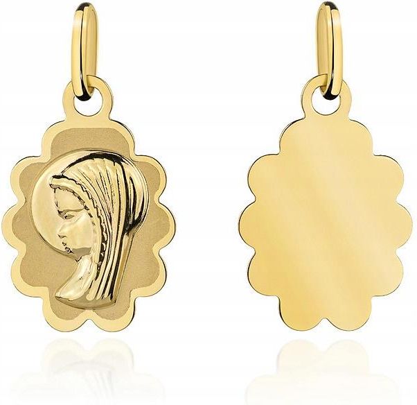 Fugart Medalik z żółtego złota Matka Boska - Ceny i opinie - Ceneo.pl