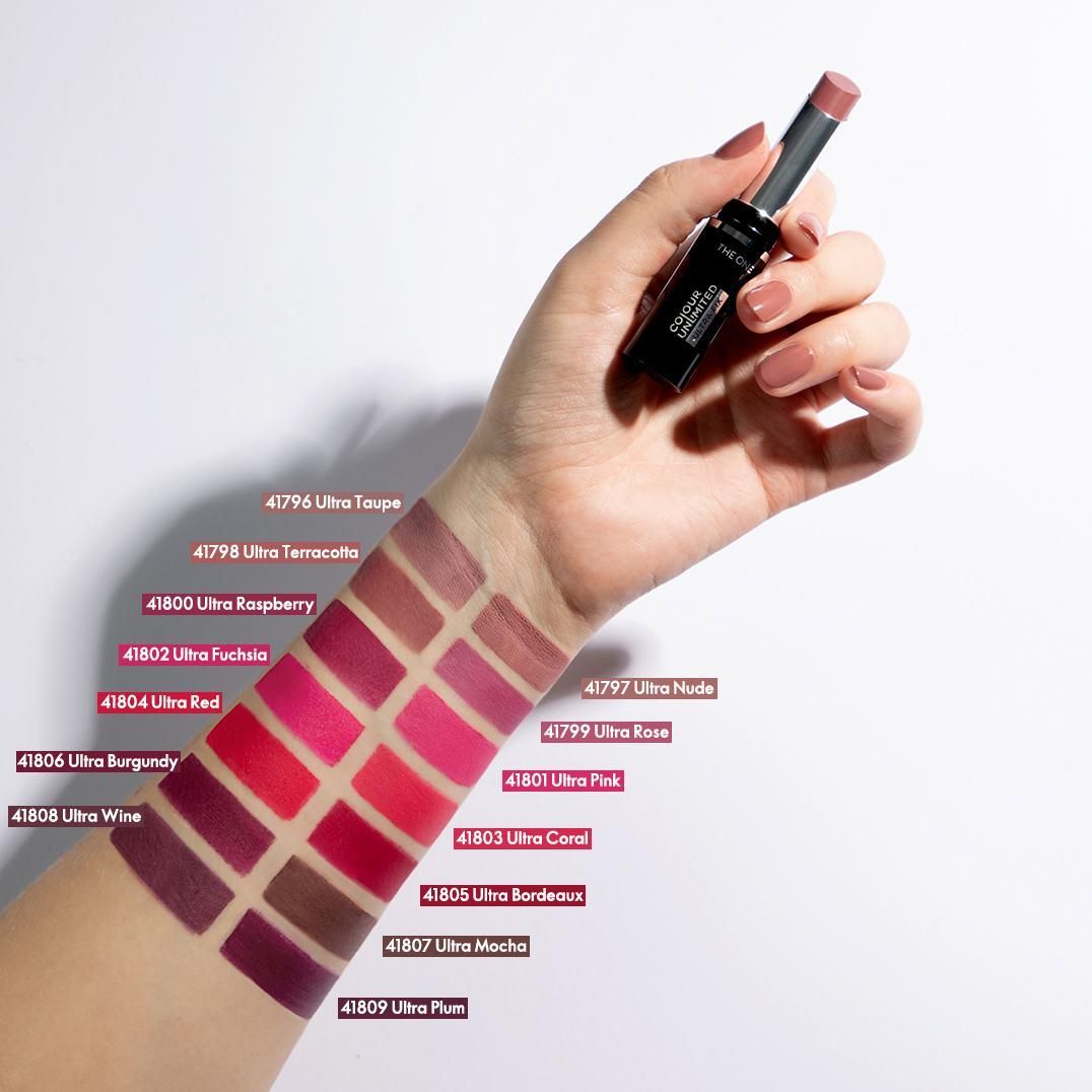 Oriflame Ultra Raspberry Pomadka THE ONE Colour Unlimited Ultra Fix ...