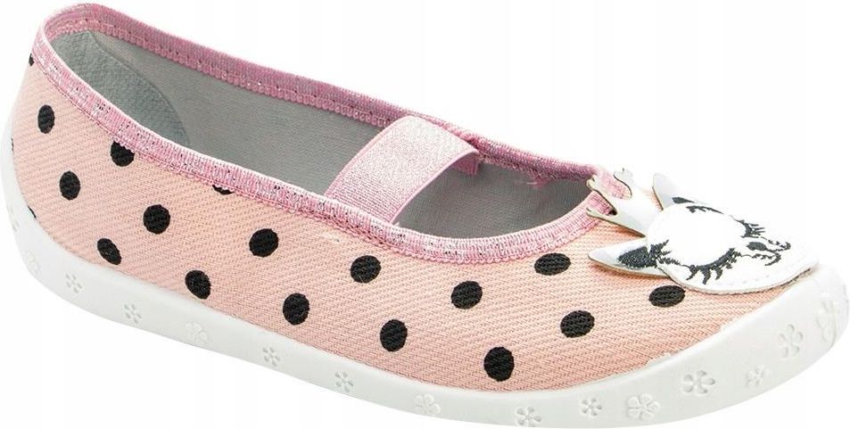 Raweks oddychające lekkie balerinki kapcie dziecięce gumka Kot R. 30 ...