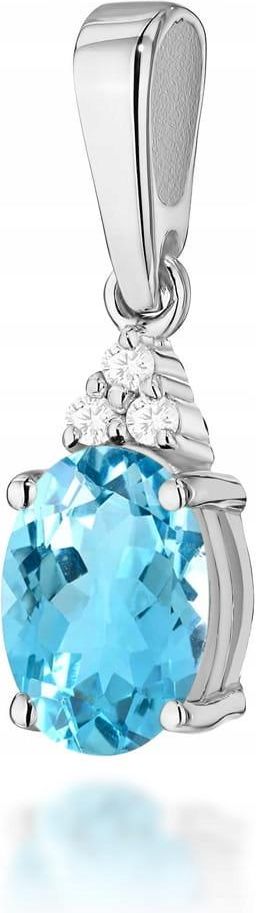 Fugart Zawieszka z białego złota topazem i brylantami - Ceny i opinie ...