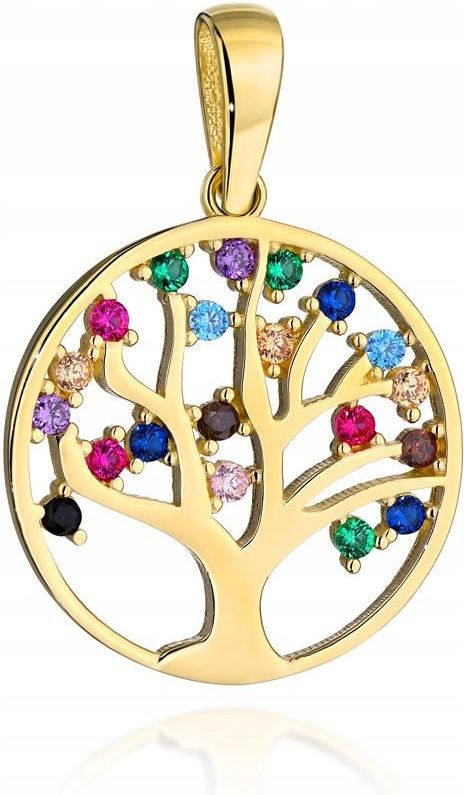 Fugart Zawieszka złota drzewko szczęścia cyrkonie - Ceny i opinie ...