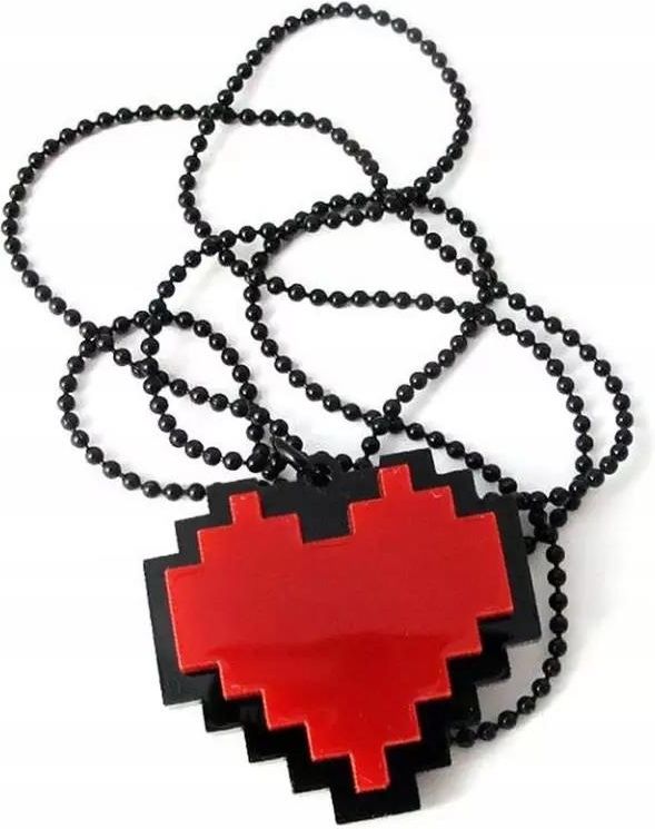 Naszyjnik Minecraft Serce Pixel 's Serduszko Heart - Ceny i opinie ...
