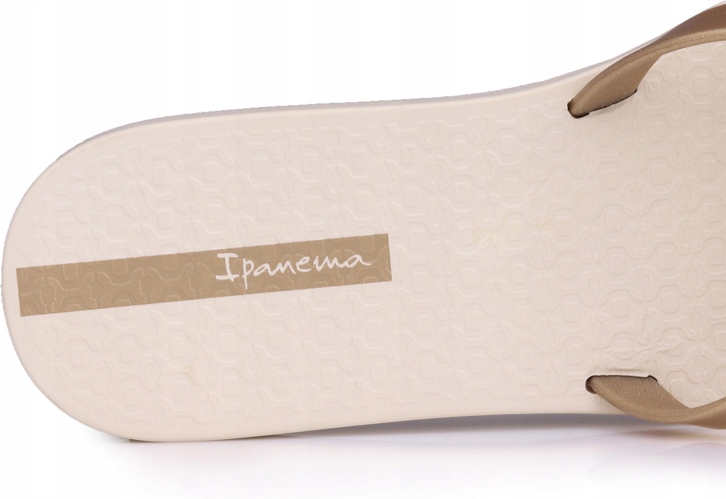 Japonki damskie Ipanema Kirei Fem Beige/gold - Ceny i opinie - Ceneo.pl