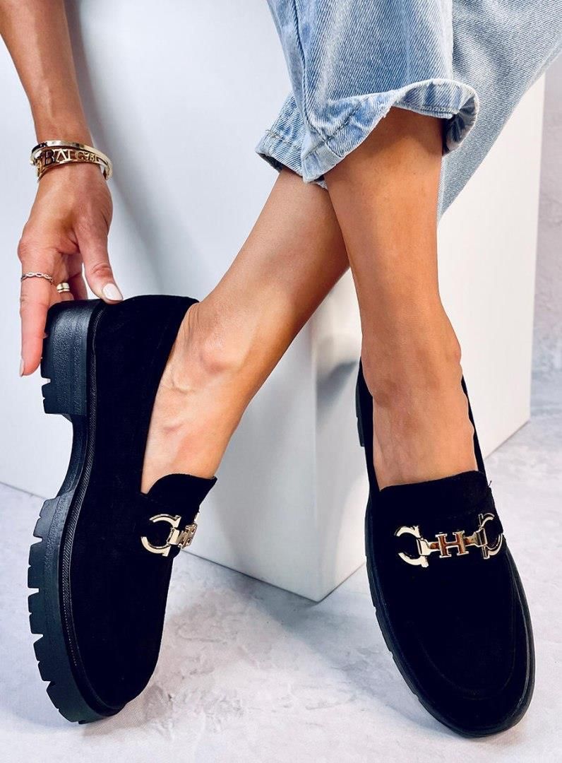 Mokasyny damskie SULLY BLACK - Ceny i opinie - Ceneo.pl