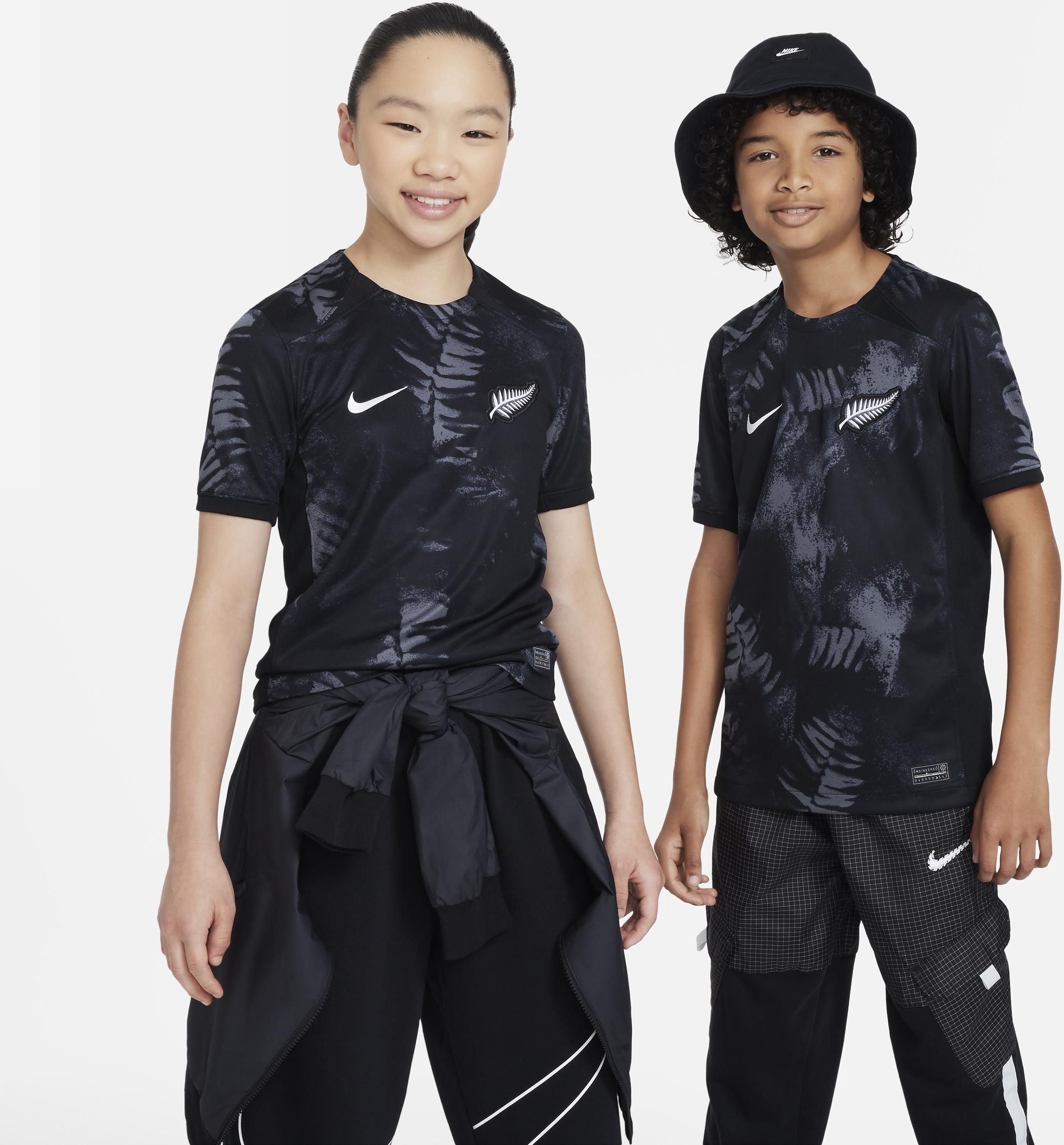 Koszulka Piłkarska Dla Dużych Dzieci Nike Dri-Fit Nowa Zelandia Stadium ...