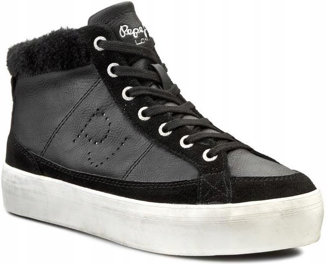 Pepe Jeans Czarne Tenisówki Duffy (38) - Ceny i opinie - Ceneo.pl